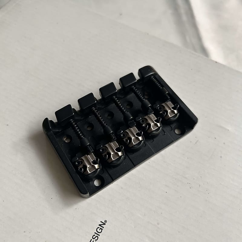 Genuine Bass Bridge Ibanez Accu-cast B505 5 String Black | Reverb