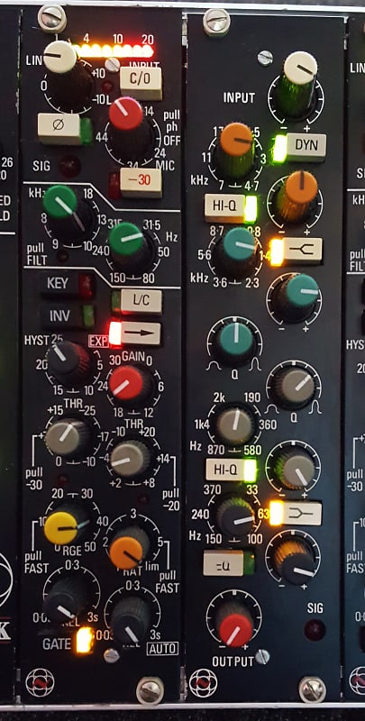 AMS/Neve Vx Mic Pre + Comp + Gate + Expander 1999 Black | Reverb UK