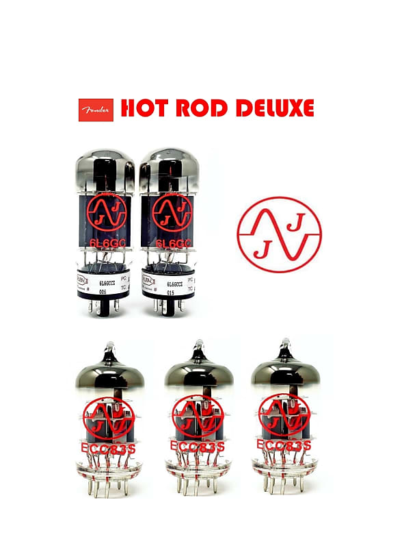 JJ Electronic Fender hot rod deluxe tube kit 2020 | Reverb