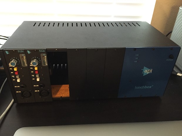 API 500-6B HC 6-Slot Lunchbox (bundle w/API modules) | Reverb