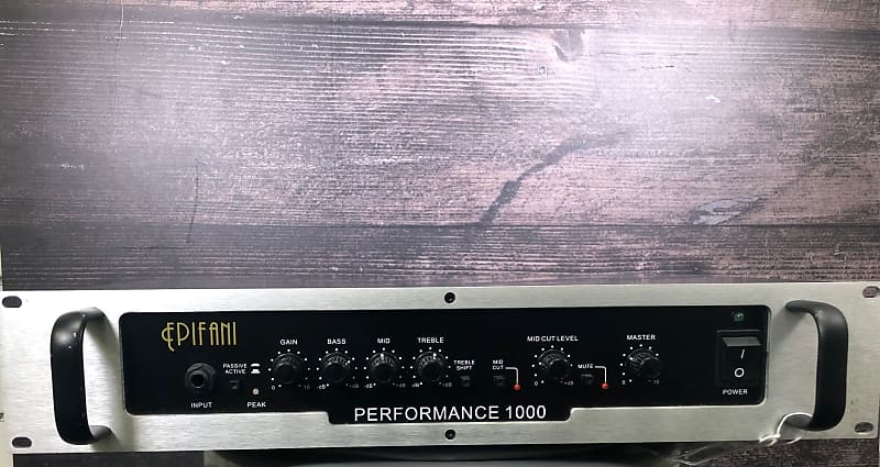 Epifani Performance 1000 Bass Amplifier (Philadelphia, PA) | Reverb