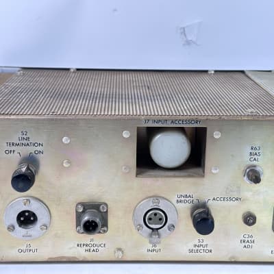 AMPEX AG-350 Tape Machine Vintage Preamp 4020251-06 | Reverb