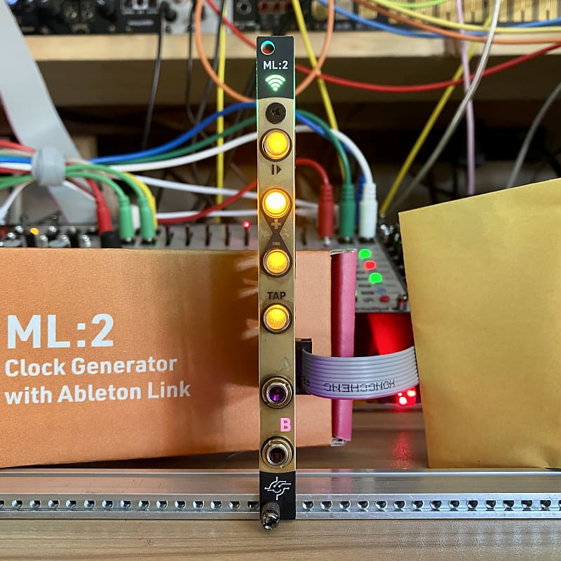 Circuit Happy ML:2 Ableton Link Clock Generator 2021 Gold | Reverb