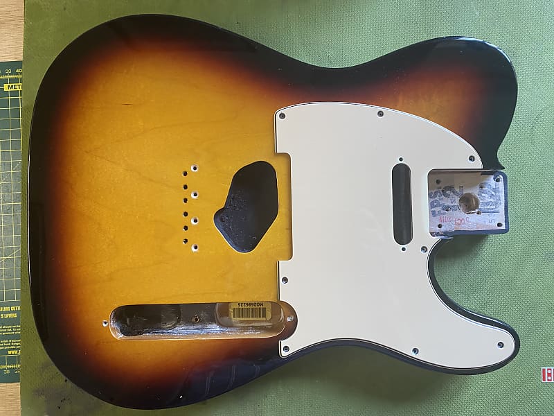 Fender Telecaster Tele Body Only - 2011 - Sunburst | Reverb UK