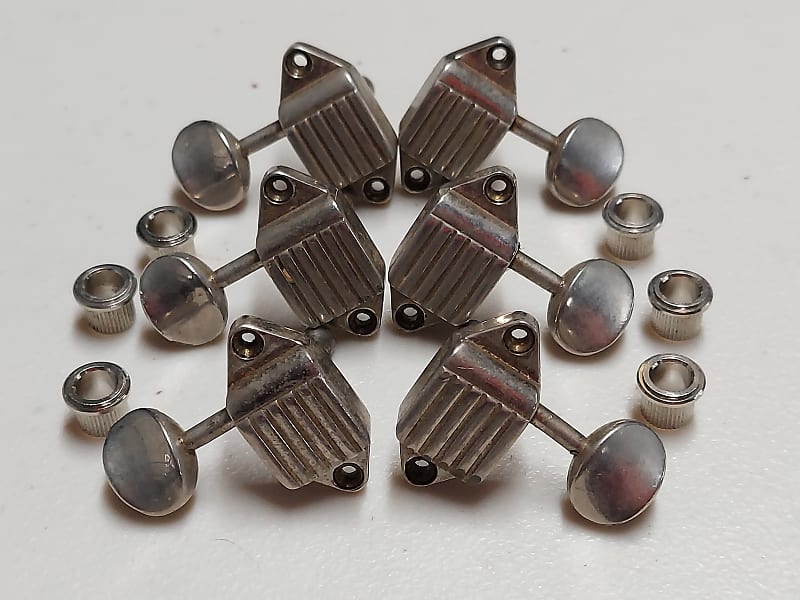 1950s Martin D-28 Waffle Tuner Set 3+3 - With Bushings | Reverb