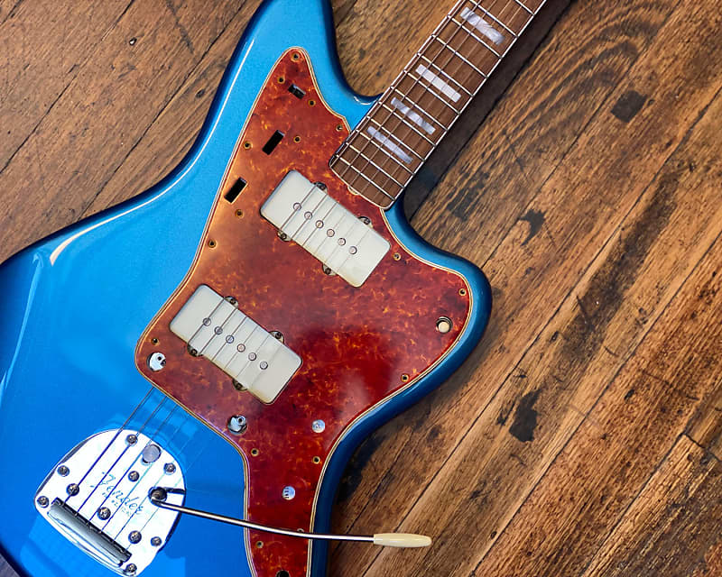 Spitfire Jazzmaster Tortoiseshell Pickguard - Vintage Red | Reverb