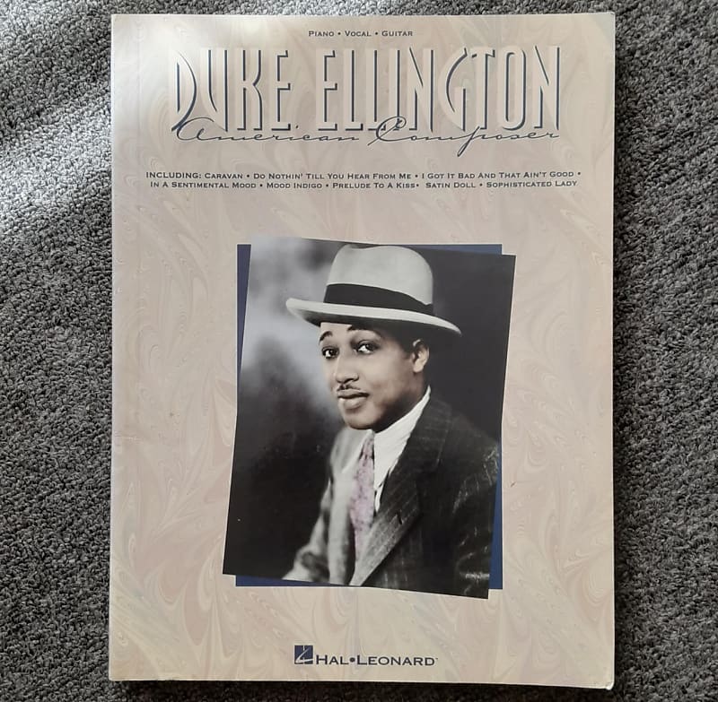 Duke Ellington American Composer Piano Vocal Guitar | Reverb