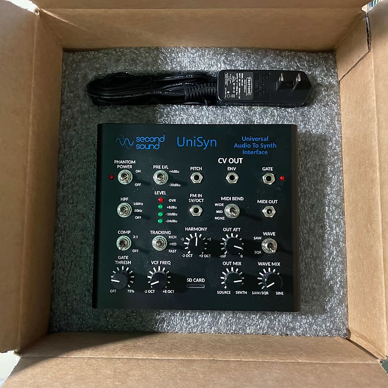 Second Sound Unisyn 2021 Black | Reverb