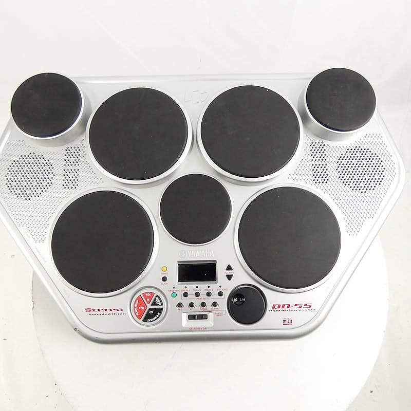 Used Yamaha DD-55 W/PWR + PEDALS Electronic Drums | Reverb