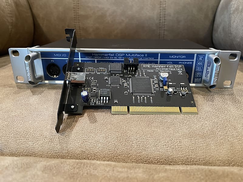 RME Multiface II 2010's - Blue / Silver | Reverb