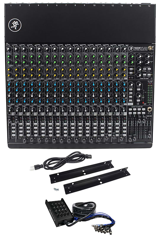 Mackie 1604VLZ4 16-Channel Compact Analog Mixer w/ 16 ONYX | Reverb