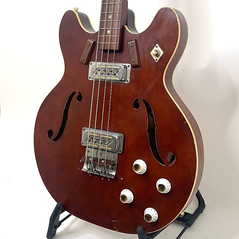 Harmony H27, H420 Hollow Body Bass 1970 | Reverb