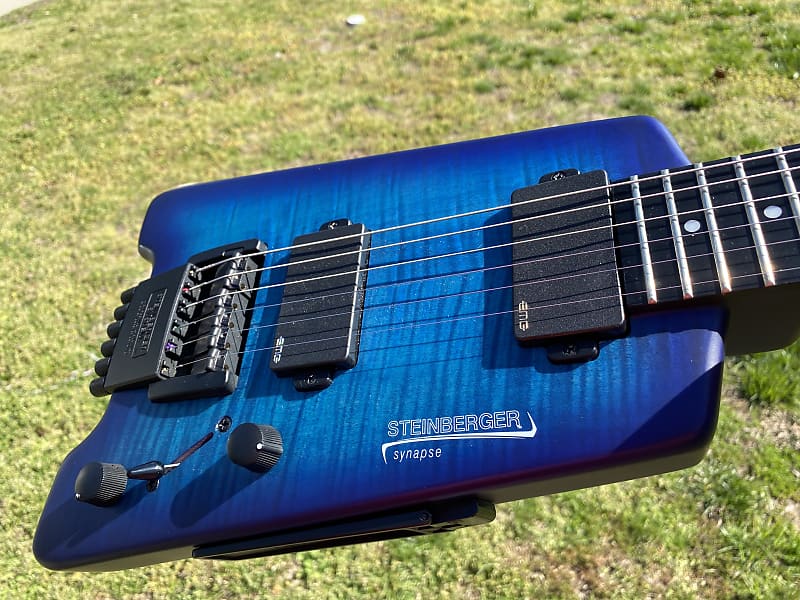 Steinberger Synapse SS-2F Custom Trans Blue Priced To | Reverb Canada