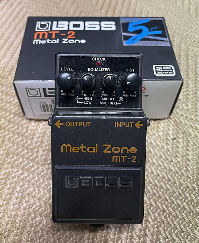Boss Metal Zone Black | Reverb
