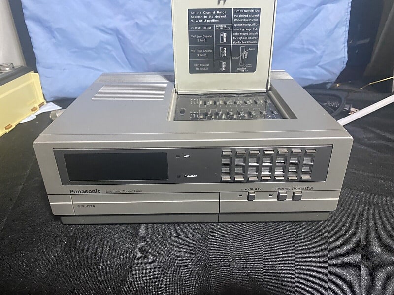 Panasonic Programmable Tuner Timer Model PV-A850 - Silver | Reverb