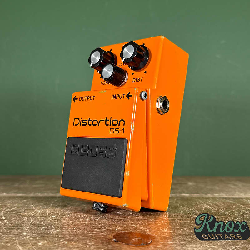Boss DS-1 Distortion (Silver Label) 1994 - Present - Orange | Reverb