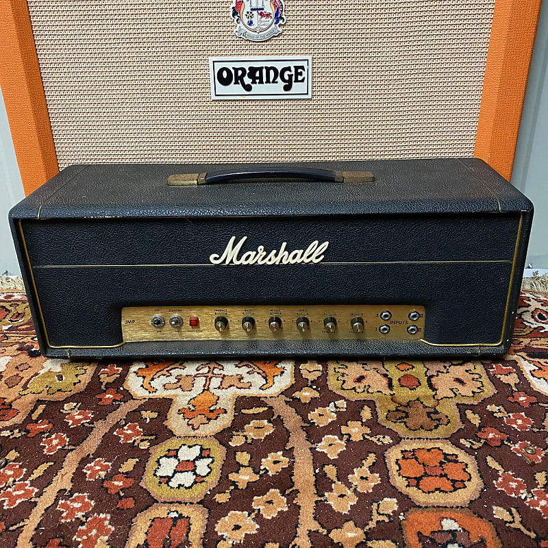 Vintage 1970 Marshall JMP 50 Small Box 50w EL34 Model 1986 | Reverb UK