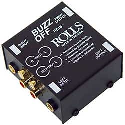 Rolls HE18 Buzz Off 2-Channel Hum Eliminator | Reverb