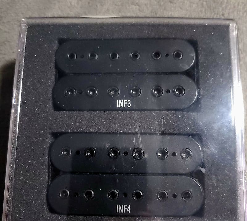 Ibanez RG Black INF3+INF4 Pickup Set (Neck+Bride) | Reverb UK