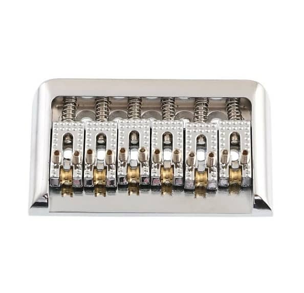 Electric Guitar 6 String Roller Bridge 2020 Silver | Reverb