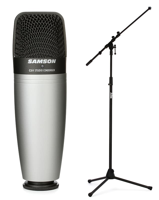 Samson C01 Large-diaphragm Condenser Microphone Bundle with | Reverb
