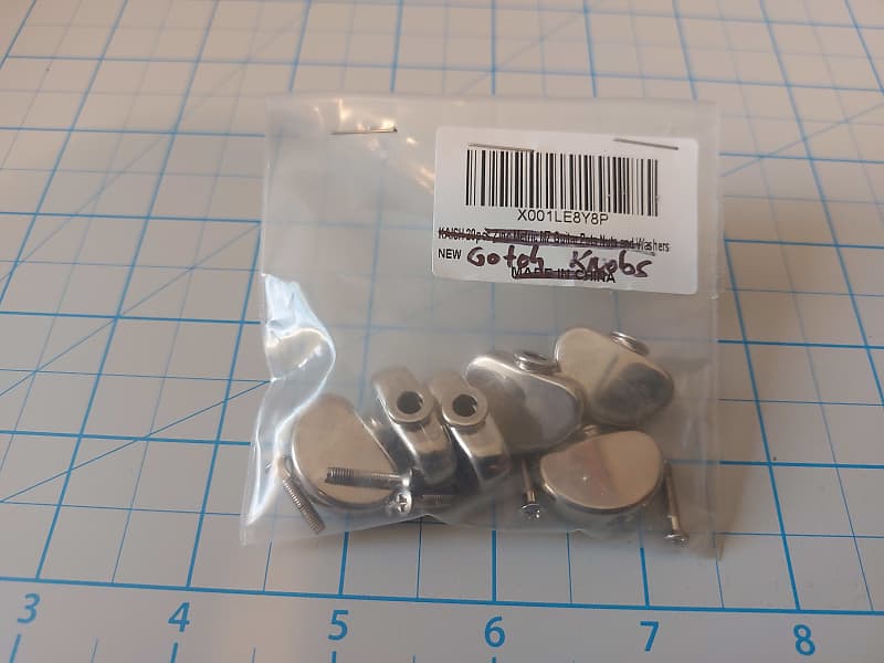 Grover Bean Tuner Knobs 2010 Crome | Reverb