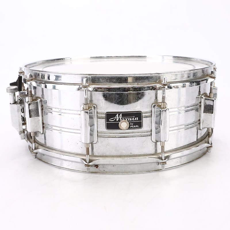 Maxwin by Pearl Chrome 14x5.5 Steel Snare Drum Owned By | Reverb