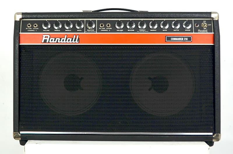 Randall Commander RG-120-210 Guitar Combo Black | Reverb