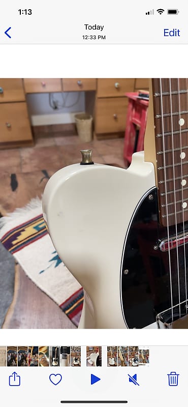 Fender Telecaster mid-20’s - Cream Color | Reverb