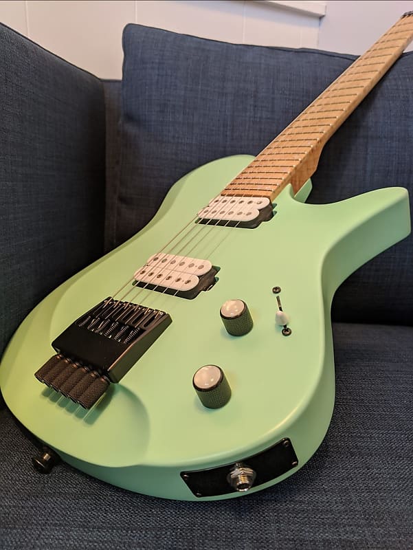 Kiesel Zeus 6 String Guitar Surf Green | Reverb