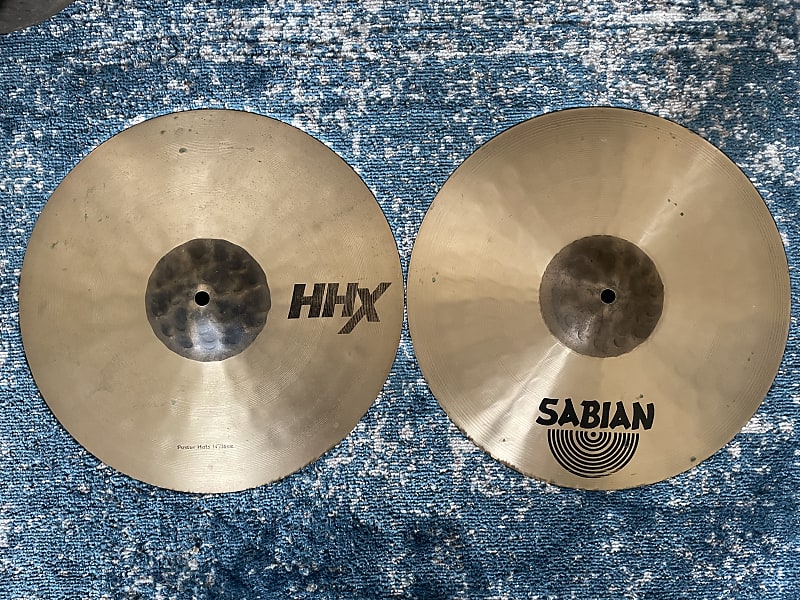 14” Sabian HHX Power Hihats | Reverb