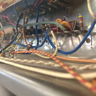 Gretsch 6163 Executive 1962 Grey with Original Speaker | Reverb