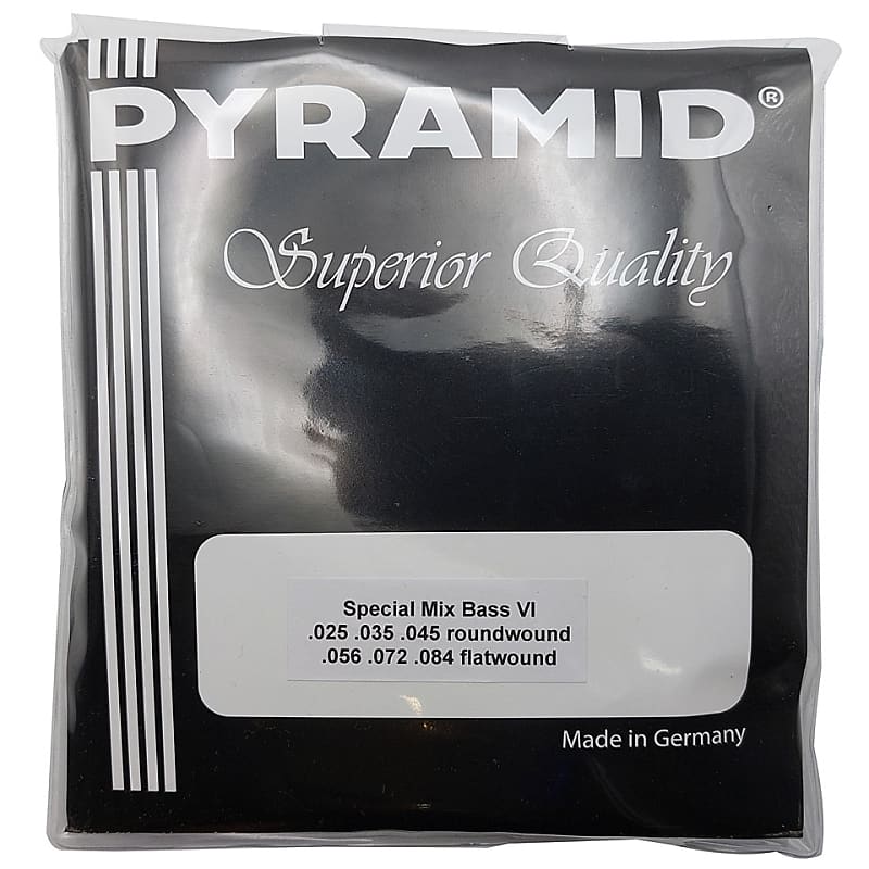 Pyramid Bass VI Special Flats/Rounds Hybrid | Reverb UK