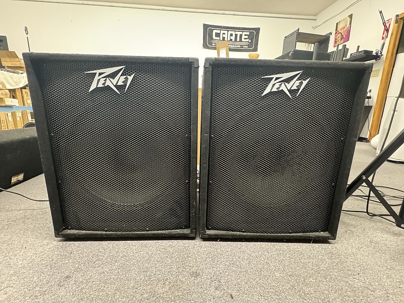 18” Sub Speakers,Pair Peavey 118-400W at 8Ohms. | Reverb