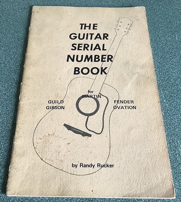 The Guitar Serial Number Book | Reverb