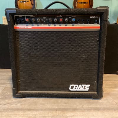 Crate GL-60 Celestion Circa 1989 Black | Reverb