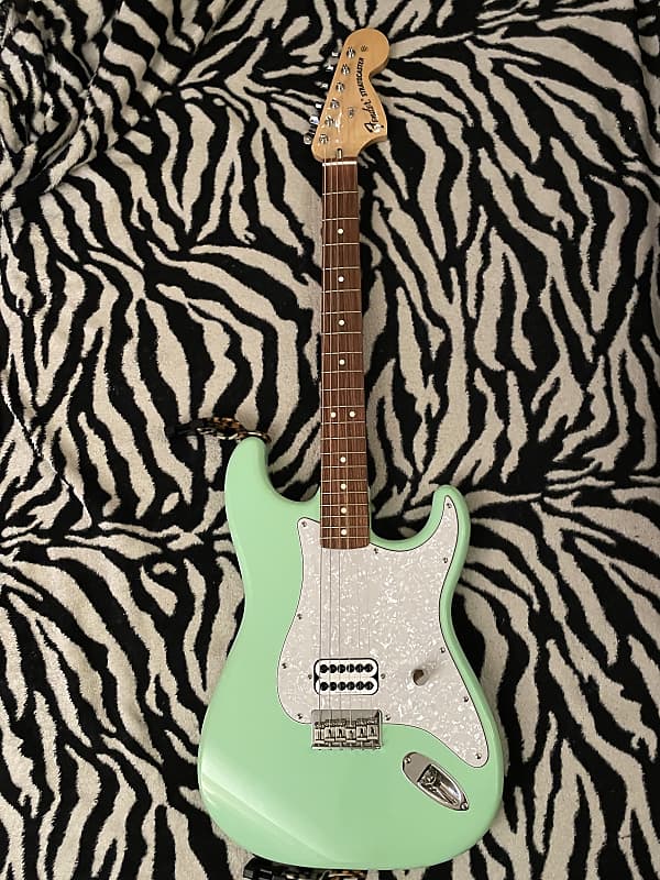 Custom Tom Delonge Style Stratocaster Surf Green | Reverb