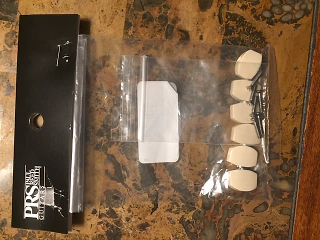 PRS Small Faux Bone Tuner Buttons | Reverb