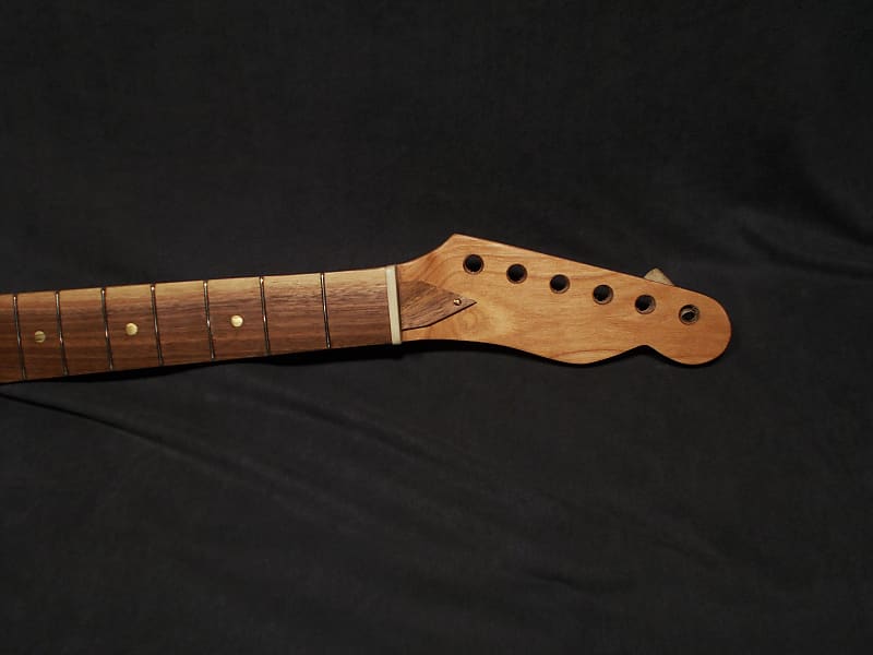 Handcraft figured birch walnut guitar neck 612191 | Reverb