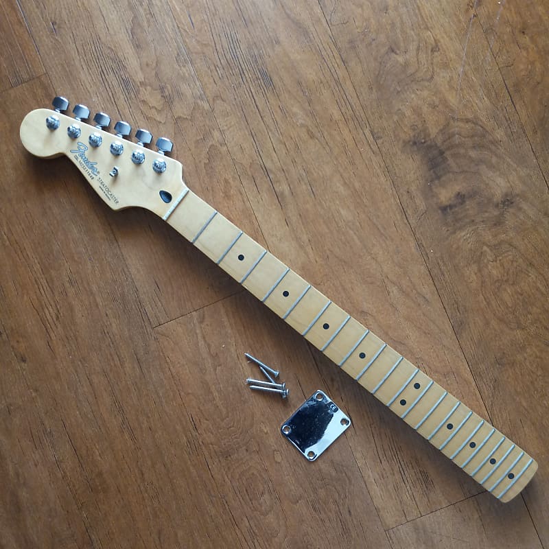 Fender Stratocaster Left-Handed Guitar Neck Right-handed Nut | Reverb
