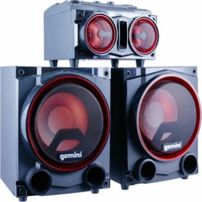 Gemini Sound GSYS-2000 Bluetooth LED Party Light Stereo | Reverb