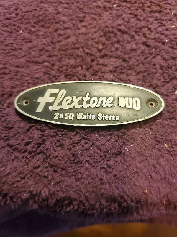 Line 6 Flextone Duo Logo 2000's Black/Silver | Reverb