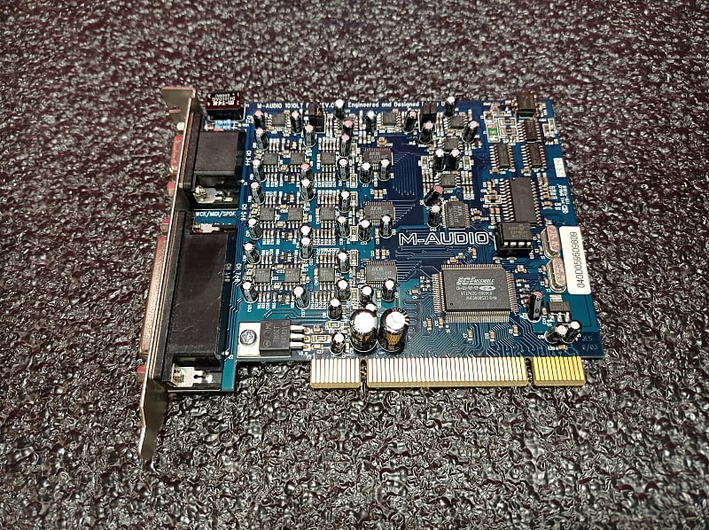 M-Audio Delta 1010LT 24-bit 96KHz PCI Interface REV C with | Reverb