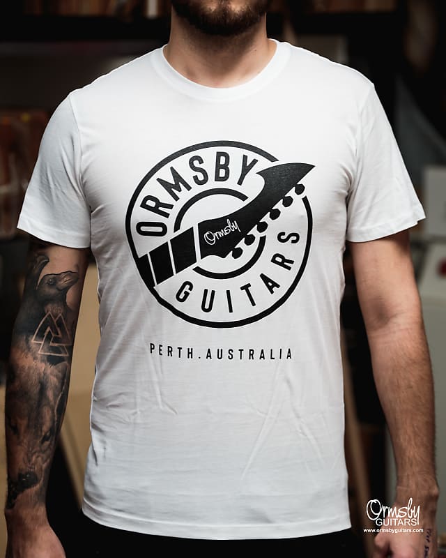 Ormsby T-Shirt "Circle Logo" 2021 White | Reverb