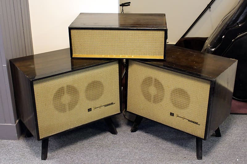 Japan Victor Company PSH-502 1960 (pre JVC) home TUBE stereo, | Reverb