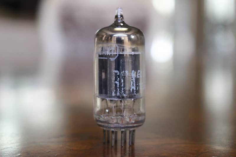 RCA 12AX7 NOS Preamp Tube - Black Plate - 1950's - Testing | Reverb