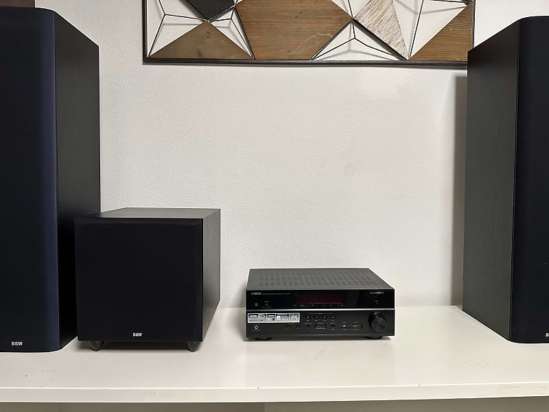 Bowers & Wilkins DM603 S3 & ASW300 2000s - Black | Reverb
