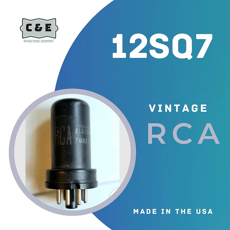 RCA Vintage 12SQ7 Tube | Reverb