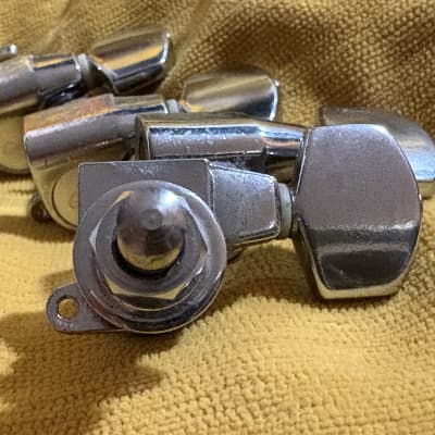 Guild Logo Schaller Tuners 1981 1970s 1980s - Chrome D100 D55 | Reverb