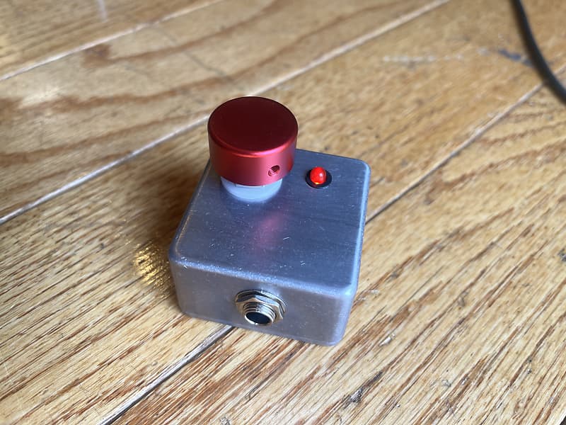 Silver Remote (Red Remote Clone) with LED - Latching Switch | Reverb